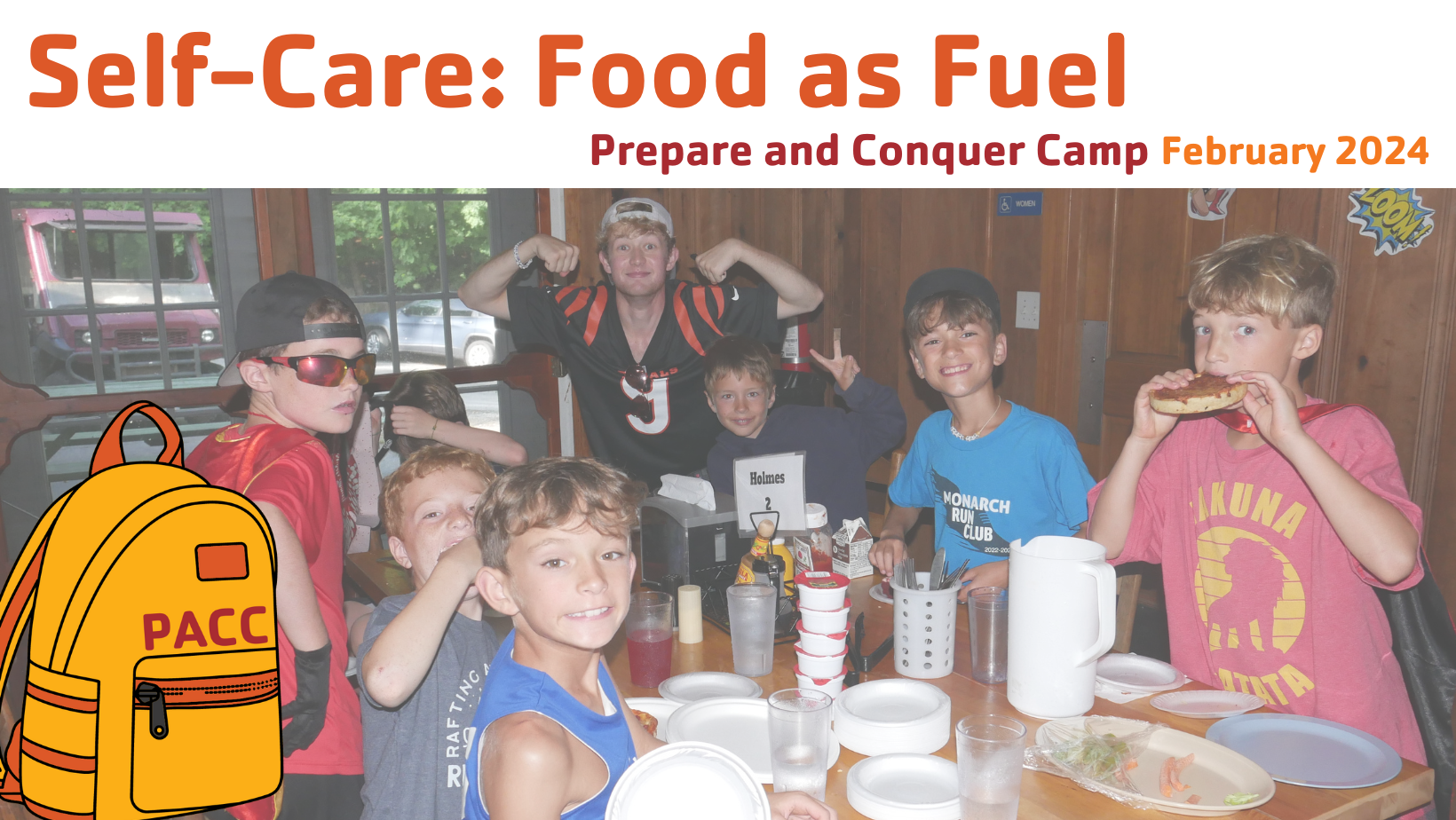 PACC: Food as Fuel — YMCA Camp Greenville