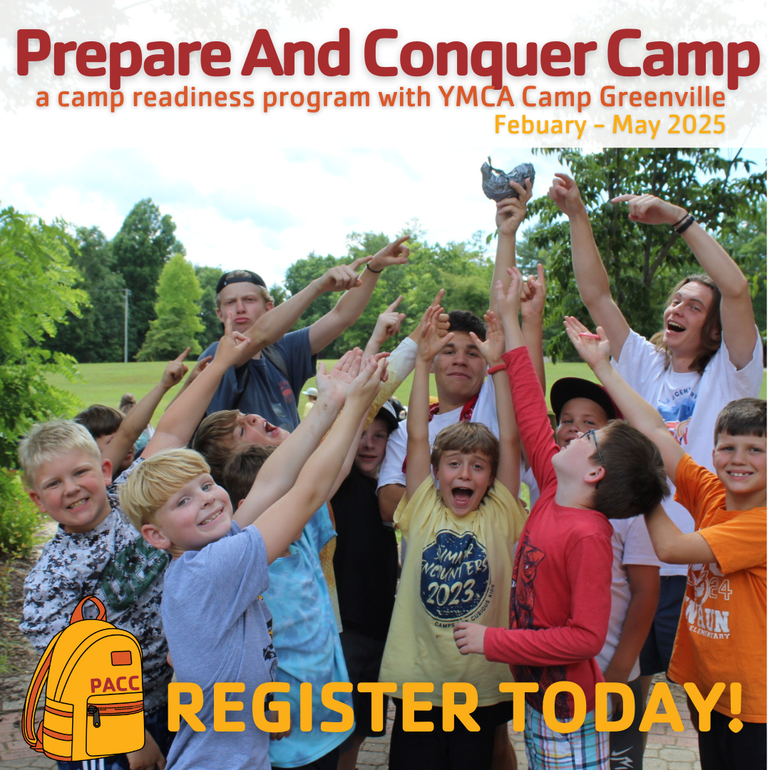 PACC: Prepare And Conquer Camp! — YMCA Camp Greenville