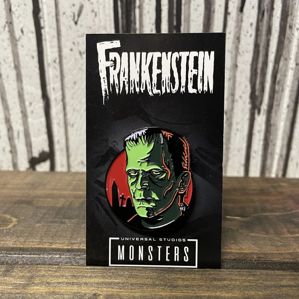 Frankenstein (Universal Monsters) - Enamel Pin — TERROR 29 HAUNT & HORROR SHOP