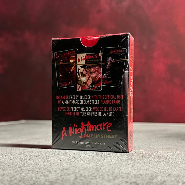 Nightmare on Elm Street/Freddy Krueger Playing Cards — TERROR 29 HAUNT ...