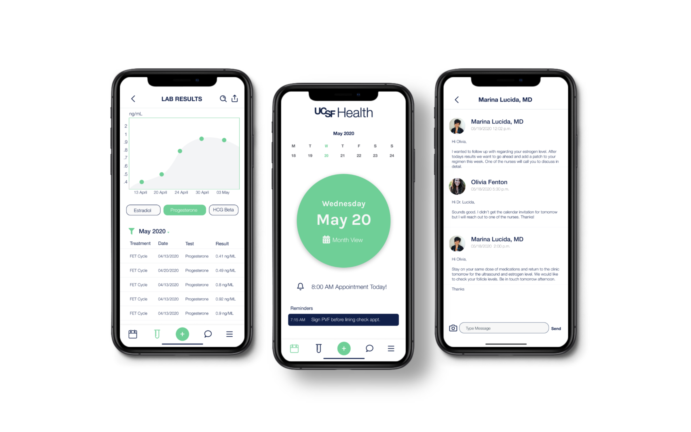 UCSF Mobile App — Sophie Kreitman