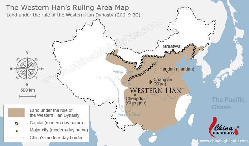 Xiongnu Khanate Empire Map