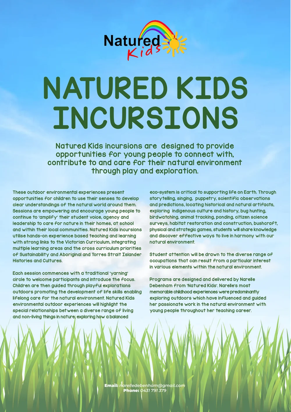 School Incursions — Nature Play Every Day