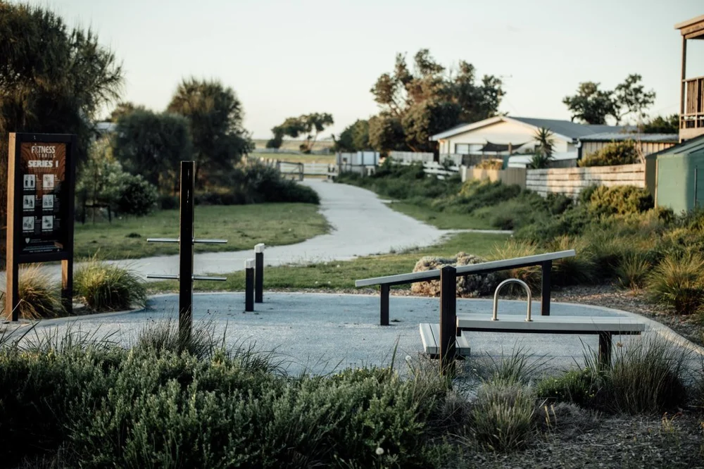 QR code exercise and circuits — Fitness Trails -Outdoor fitness experts