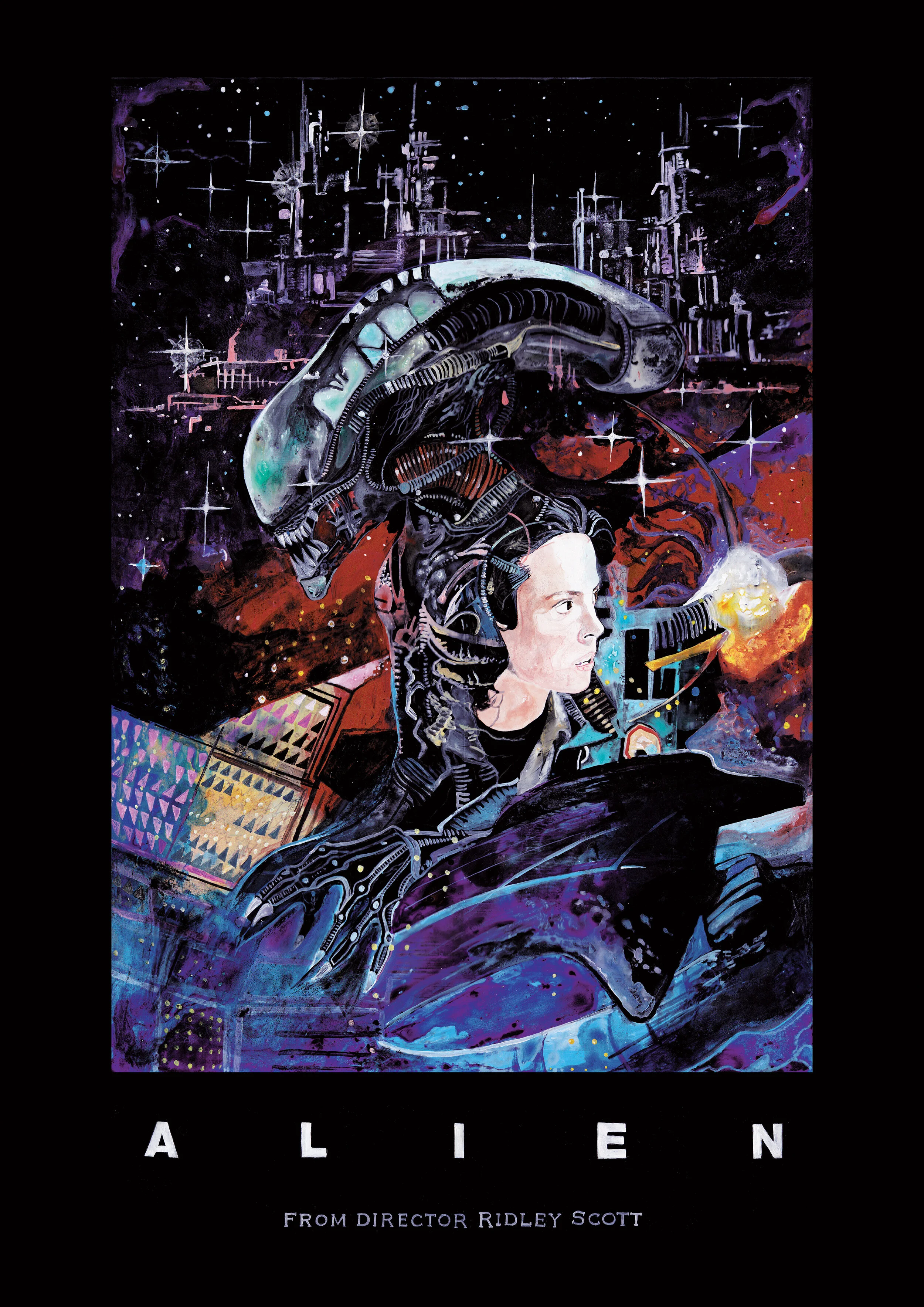 Hand Painted Movie Art