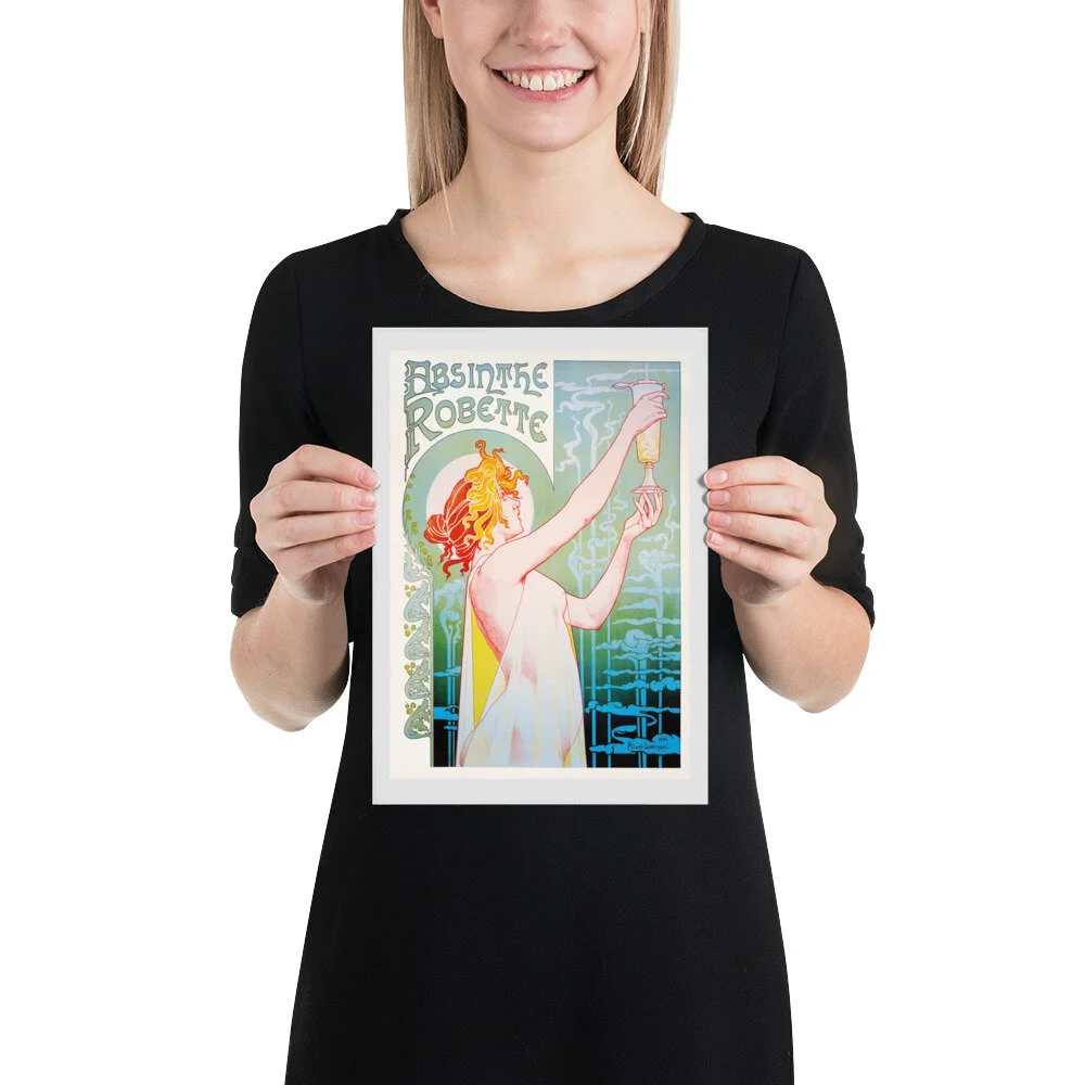 Alphonse Mucha Absinthe Robette