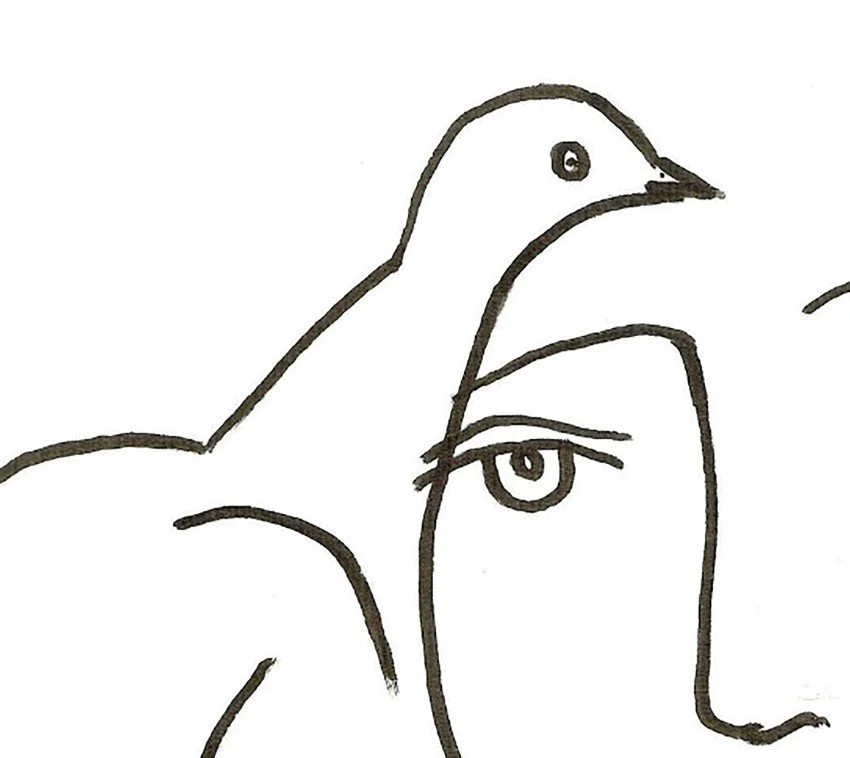 Picasso Girl With Dove