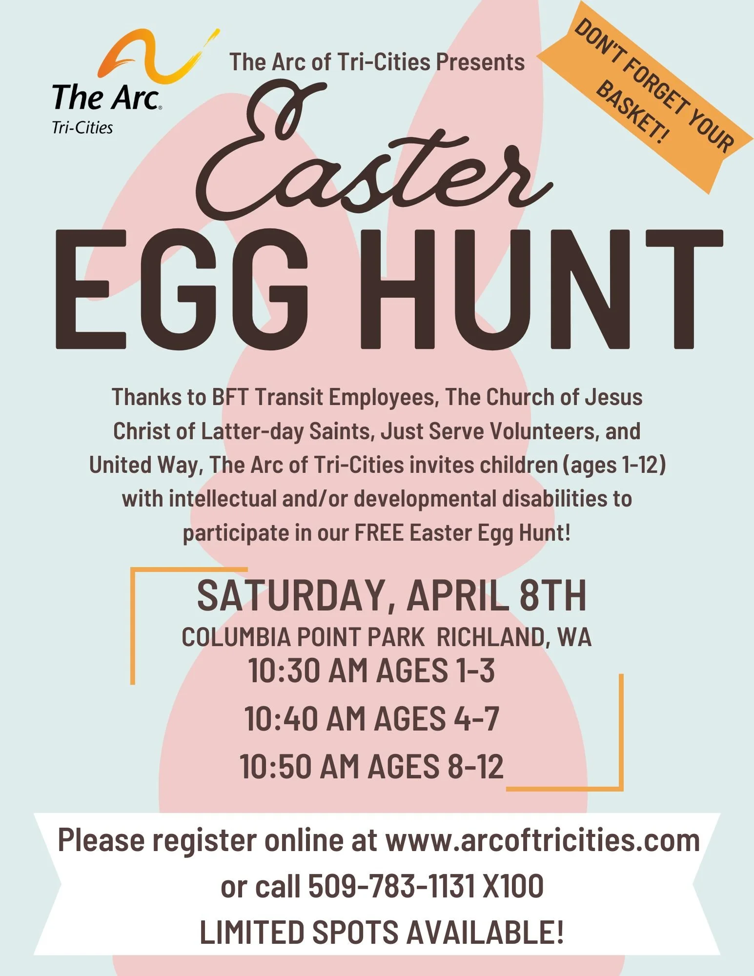 Church Easter Egg Hunt Flyer