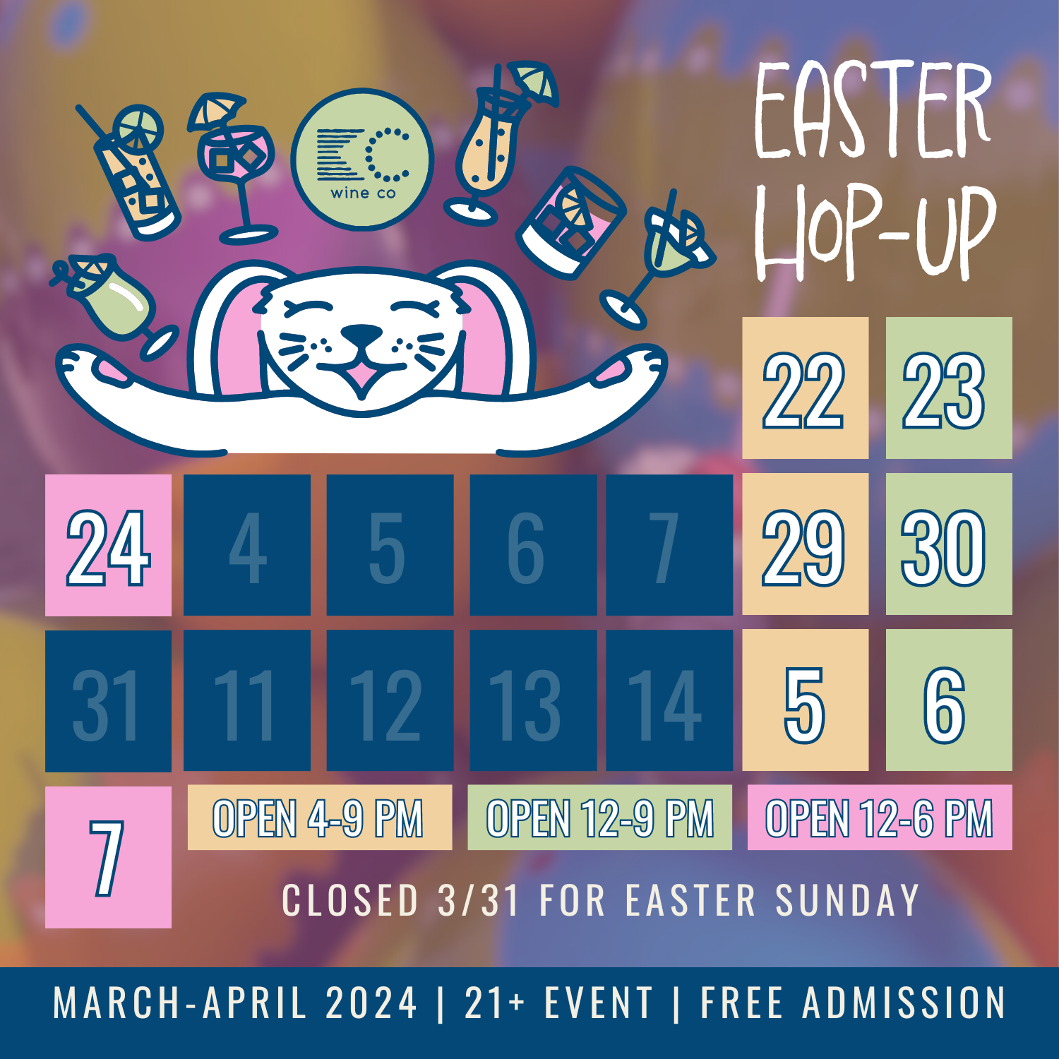 Easter Hop-Up Bar | Spring Pop Up | Easter Event Kansas City | KC Wine ...