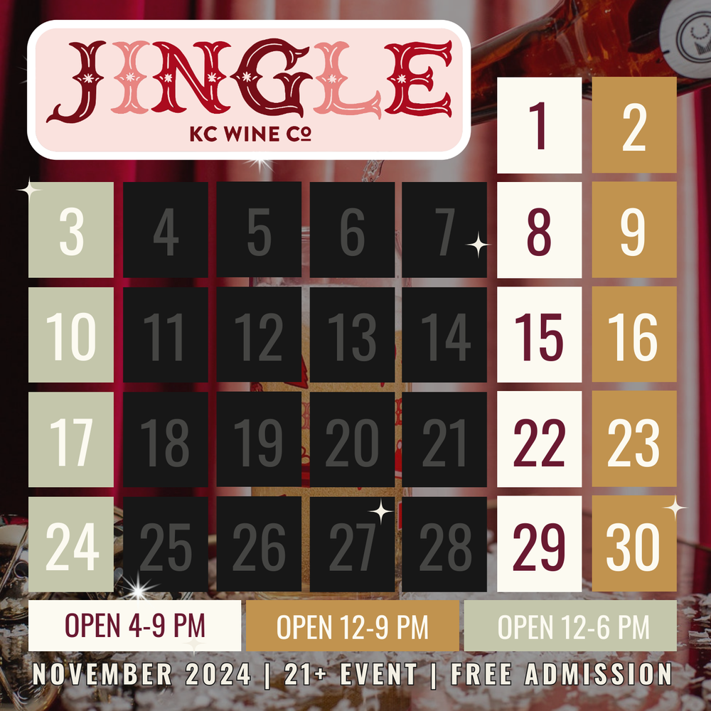 Jingle Bar Pop Up | KC Winter Festivities | KC Wine Co | Kansas City ...