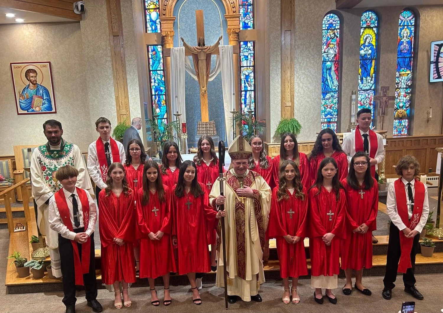 Polish Confirmation Class of 2024 — churchofsaintluke.org
