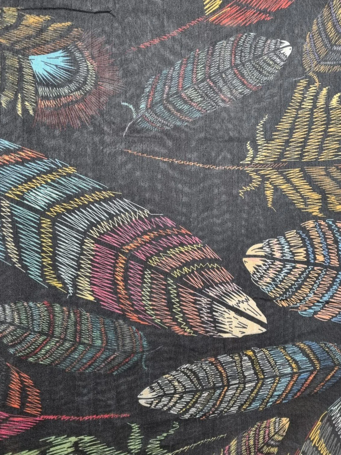 Printed Mango Silkette Peacock Feather — Ultimate Craft Shop Online Now
