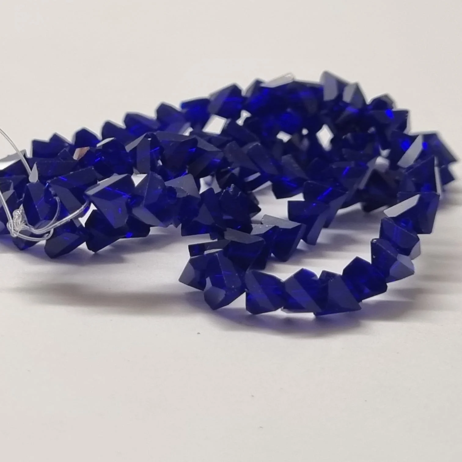 ULTIMATE CRAFT - Small Clear Diamond Shaped Beads (Blue) — ULTIMATE ...