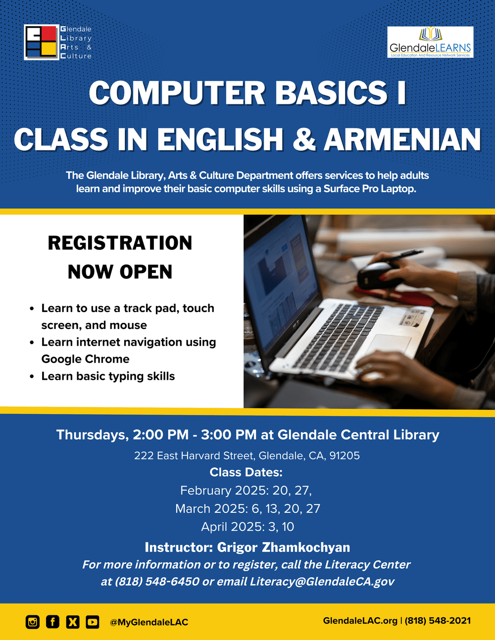 Literacy — Glendale Library, Arts & Culture