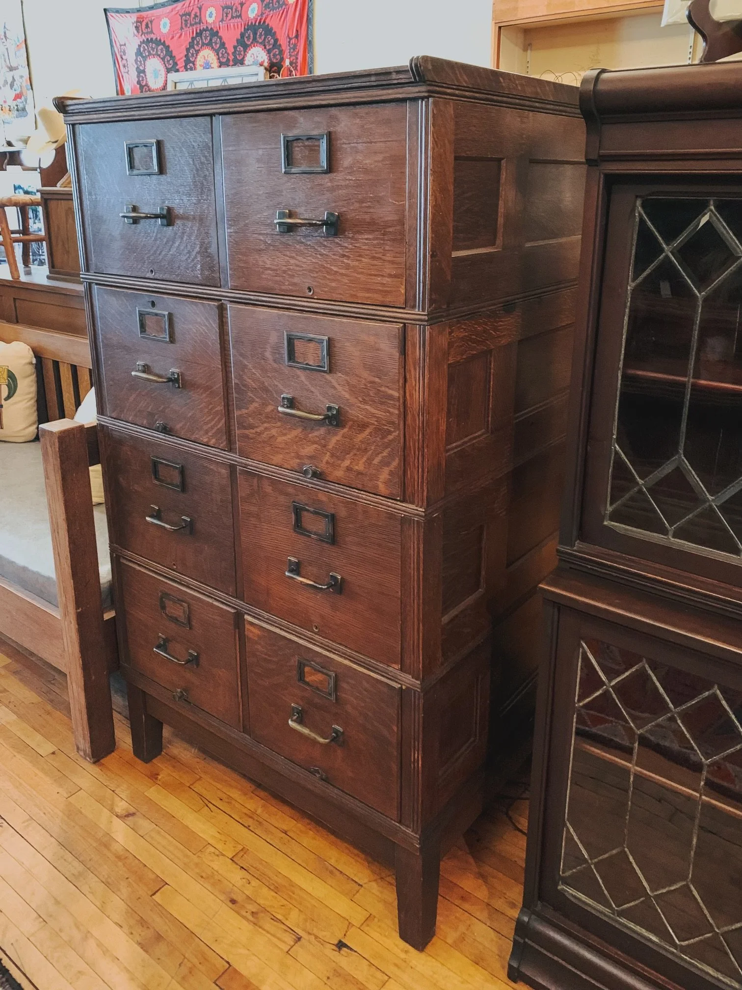 Antique Stackable File Cabinet — Euro Classics Antiques
