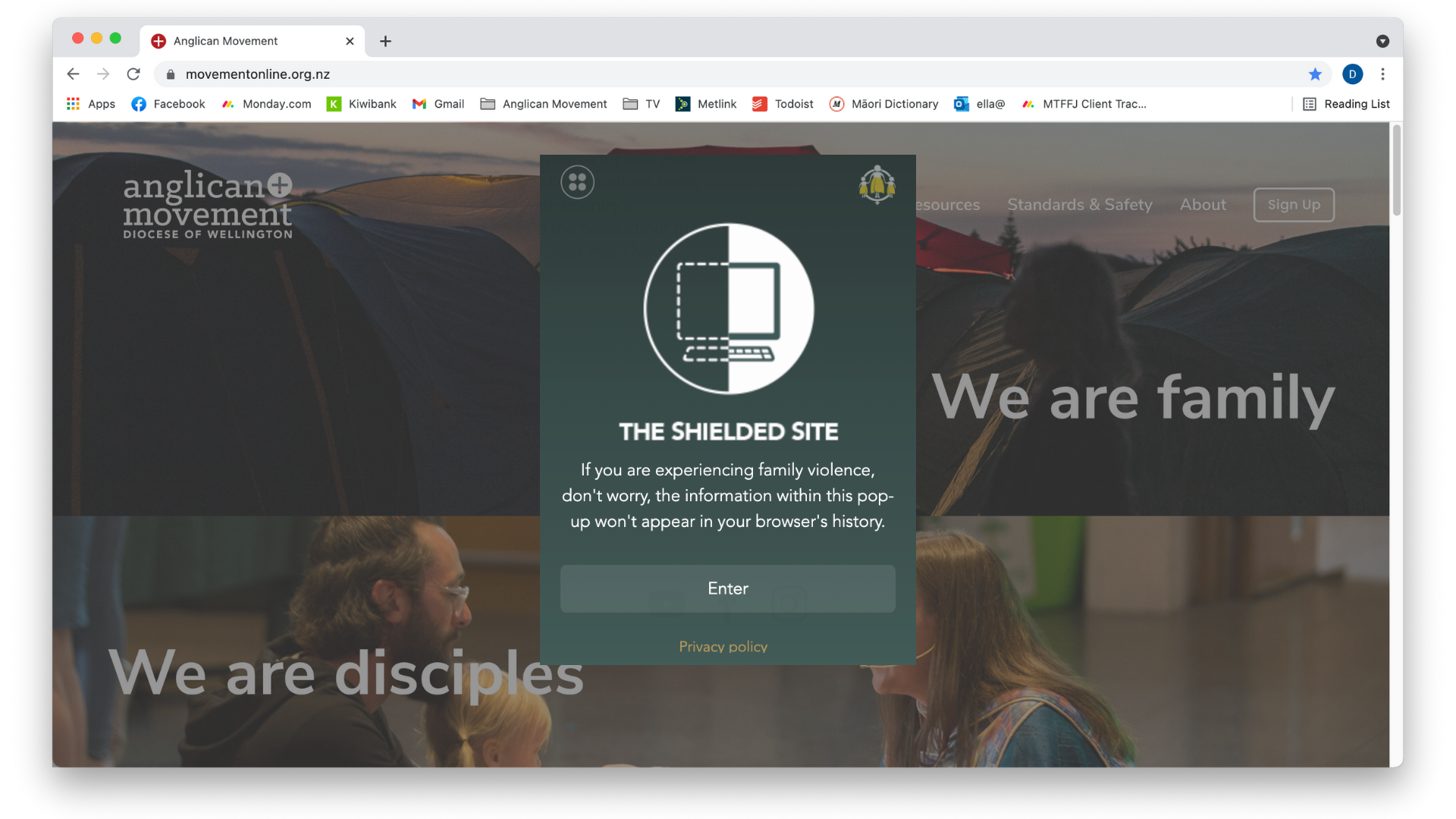 Movement Online puts up its shield — Anglican Movement