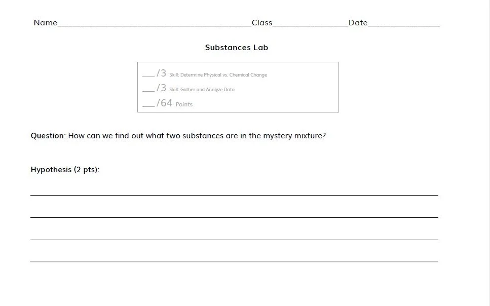Substances, Elements, Atoms, and Particles — Celebrate Science