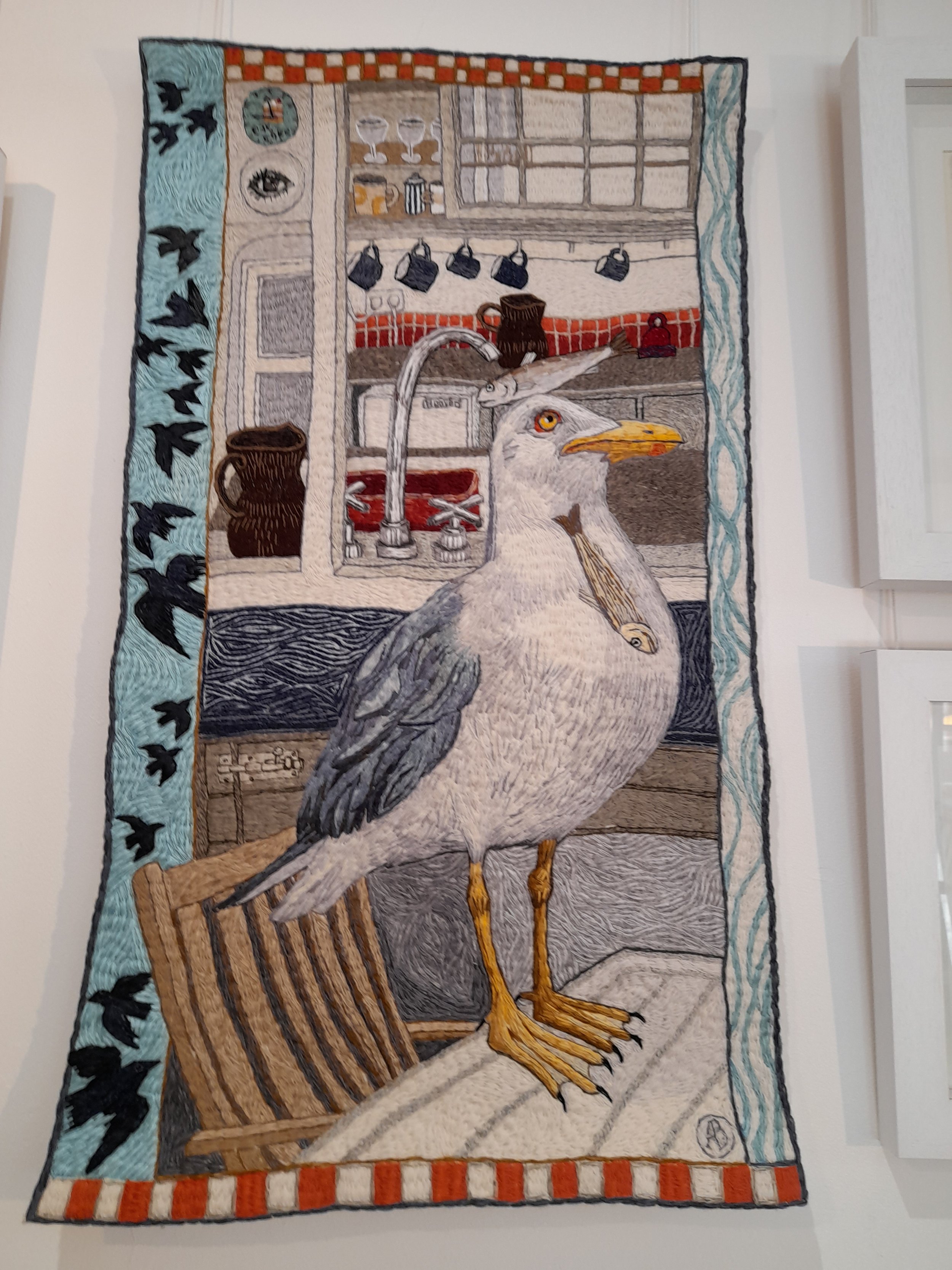 Amanda Wright textiles book — Goat Street Gallery