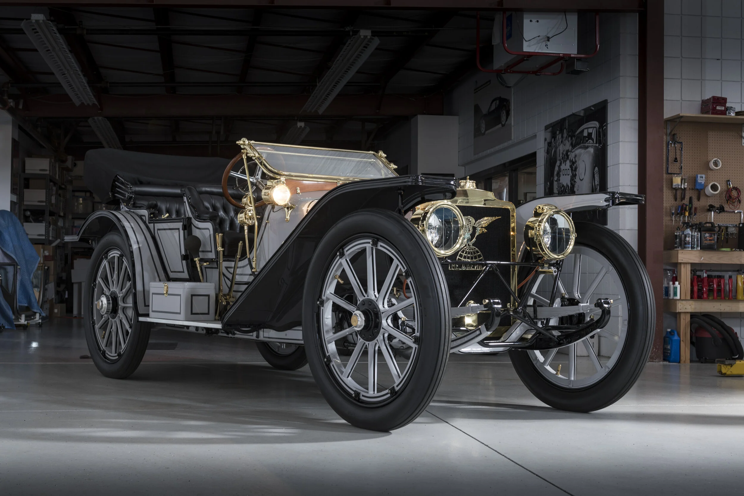 1910 American Underslung — Audrain Auto Museum
