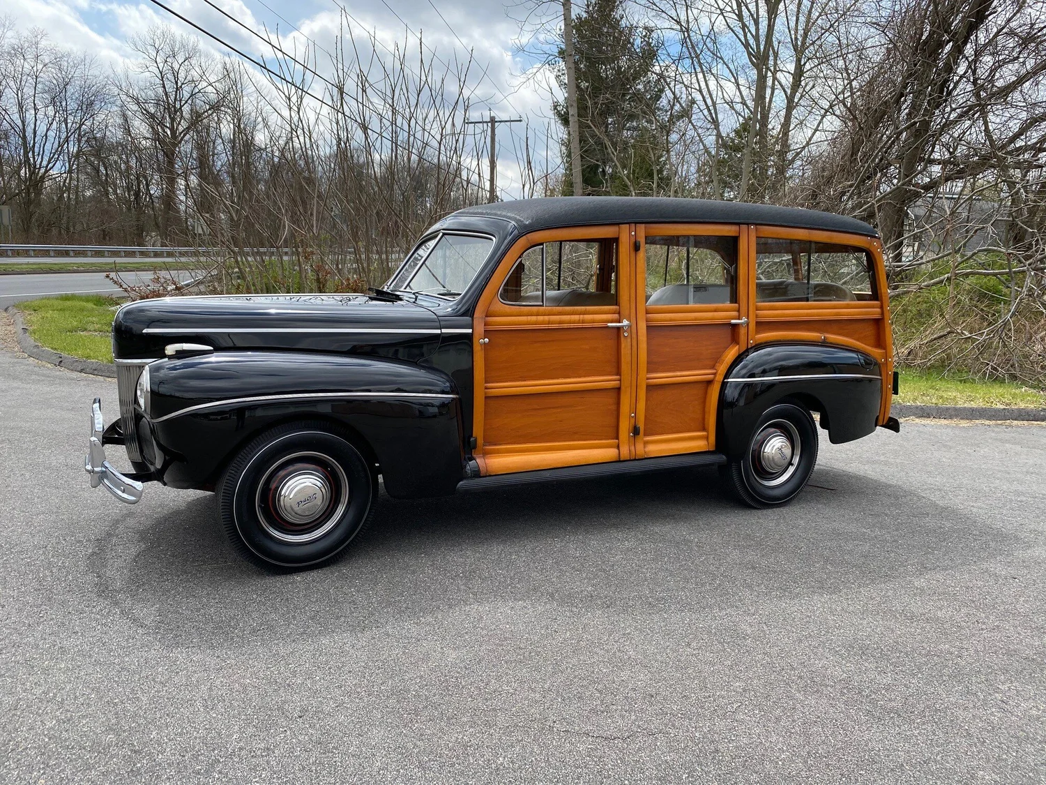 1941 Ford Super Deluxe Woody Wagon — Audrain Auto Museum