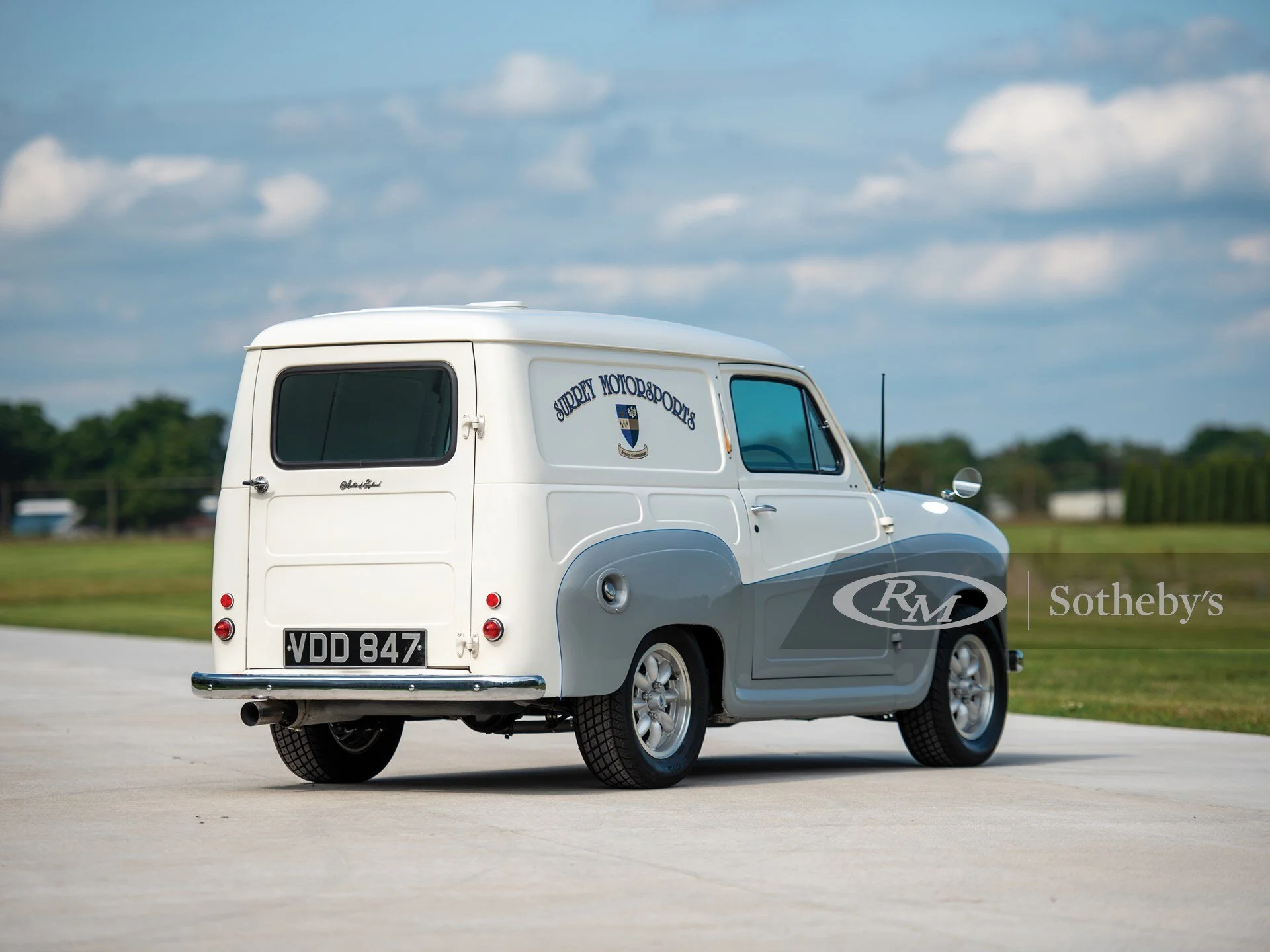 1958 Austin A35 ‘Surrey Motorsports Van’ — Audrain Auto Museum
