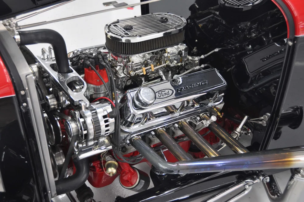 1932 The Invention Of The Ford V8 Engine