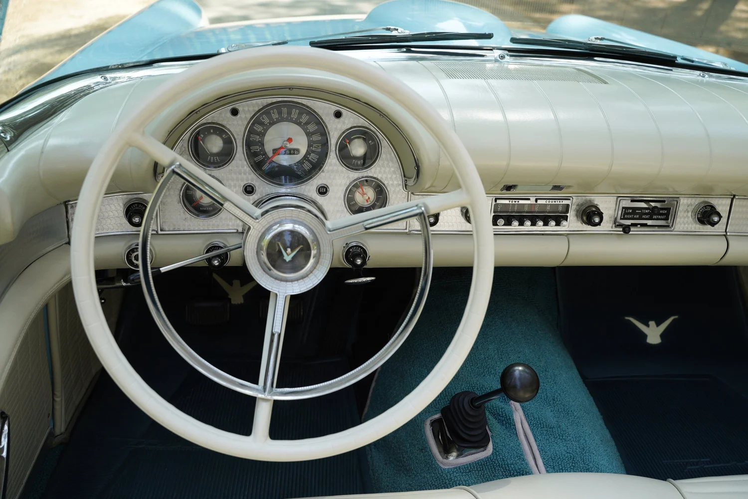 1957 Ford Thunderbird E-Code Convertible — Audrain Auto Museum