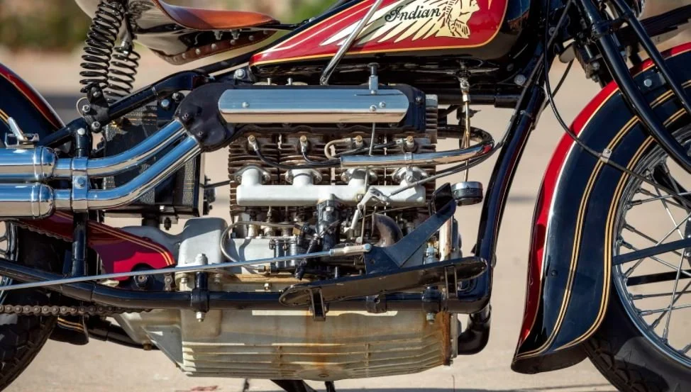 1936 Indian Model 436 4 Cylinder — Audrain Auto Museum