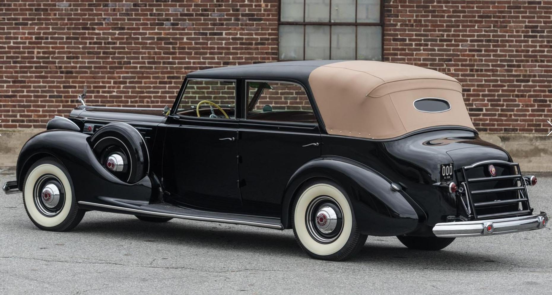 1938 Packard Twelve Landaulet — Audrain Auto Museum
