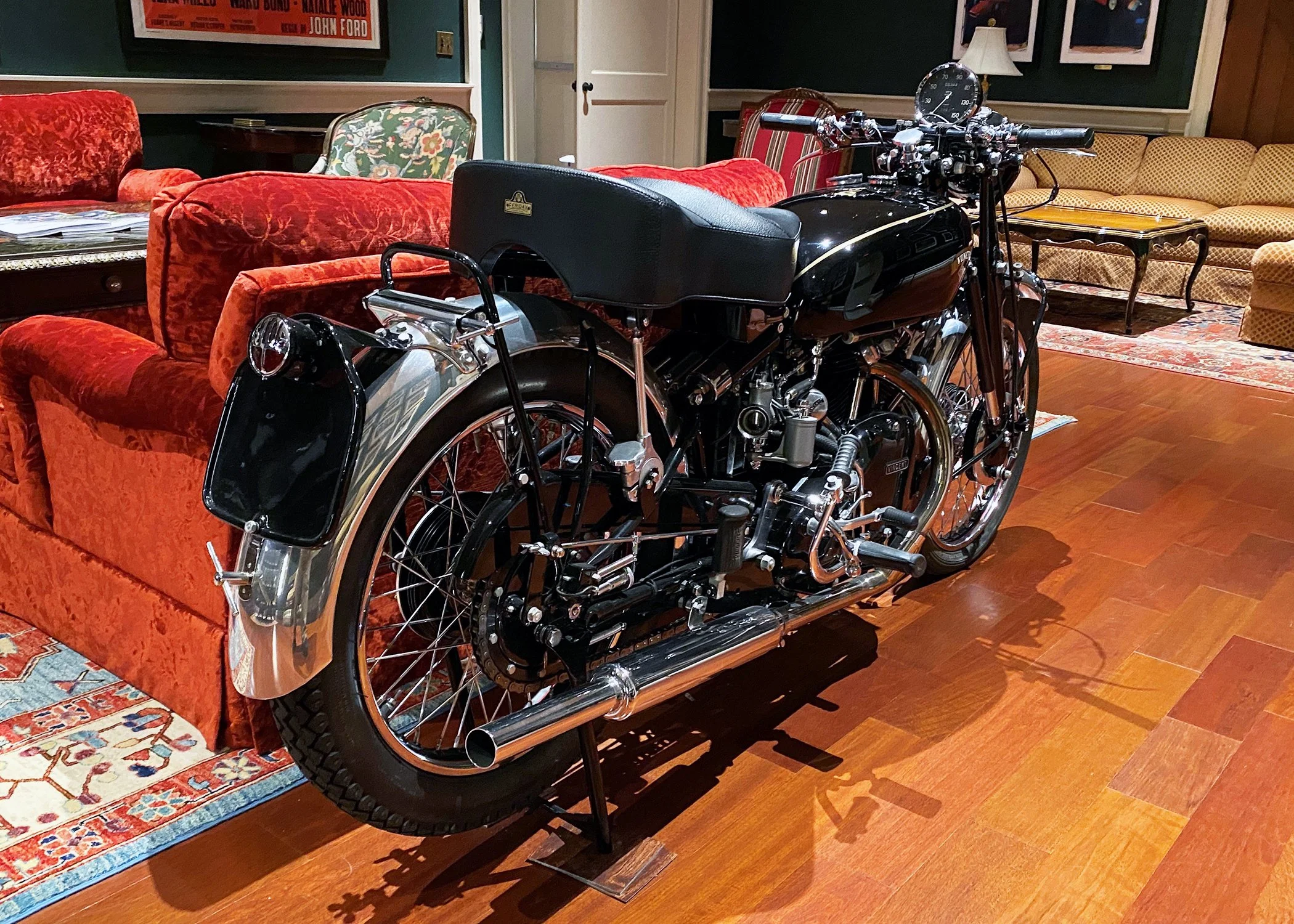 1952 Vincent Black Shadow Series C motorcycle — Audrain Auto Museum