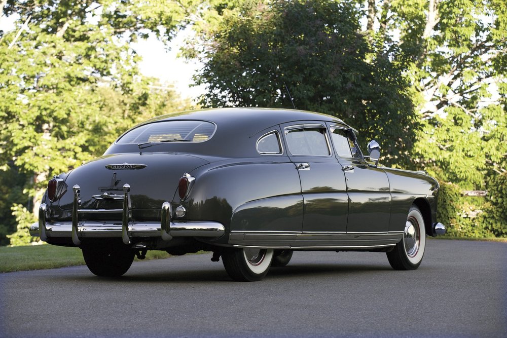 1948 Hudson Commodore Eight sedan — Audrain Auto Museum