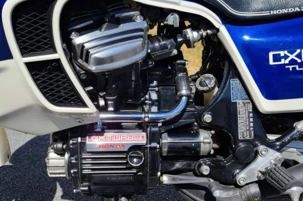 1983 Honda CX 650 Turbo motorcycle — Audrain Auto Museum