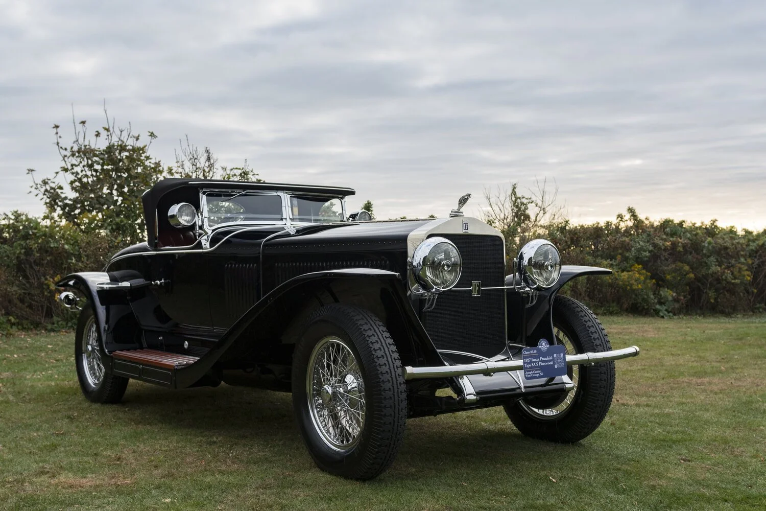 1927 Isotta-Fraschini Tipo 8A S Fleetwood Roadster — Audrain Auto Museum