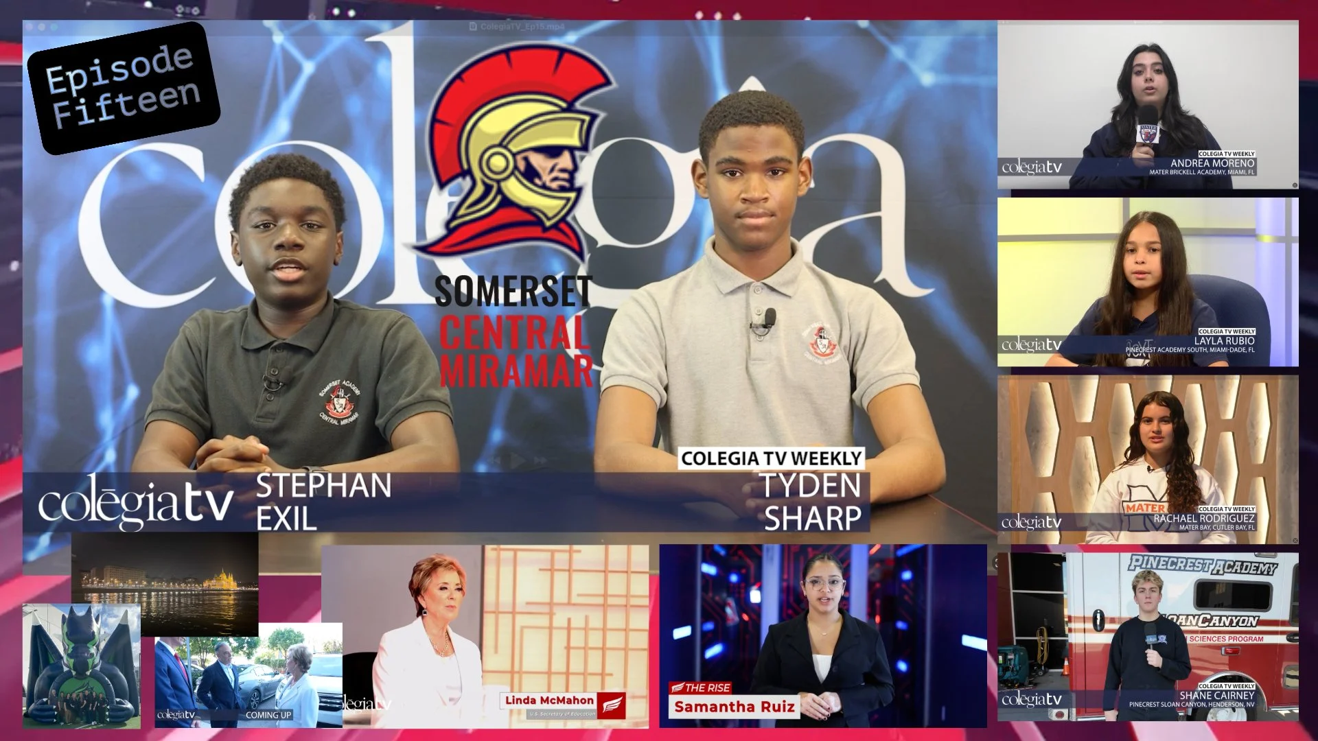Colēgia TV Weekly - Episodes 15 & 16 Available! — Join Academica's ...