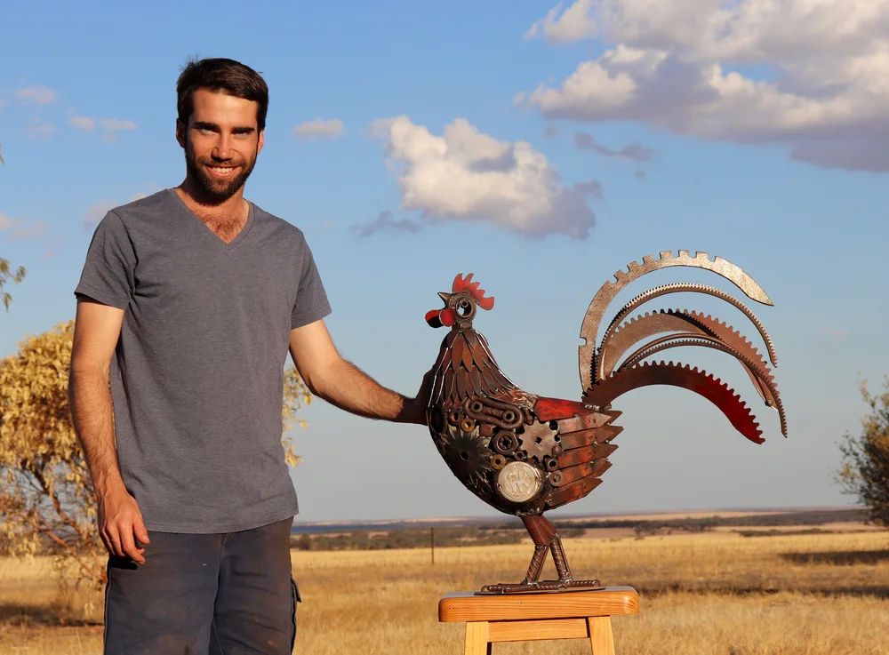 Jordan Sprigg metal artist- meet the artist — Jordan Sprigg Sculptures