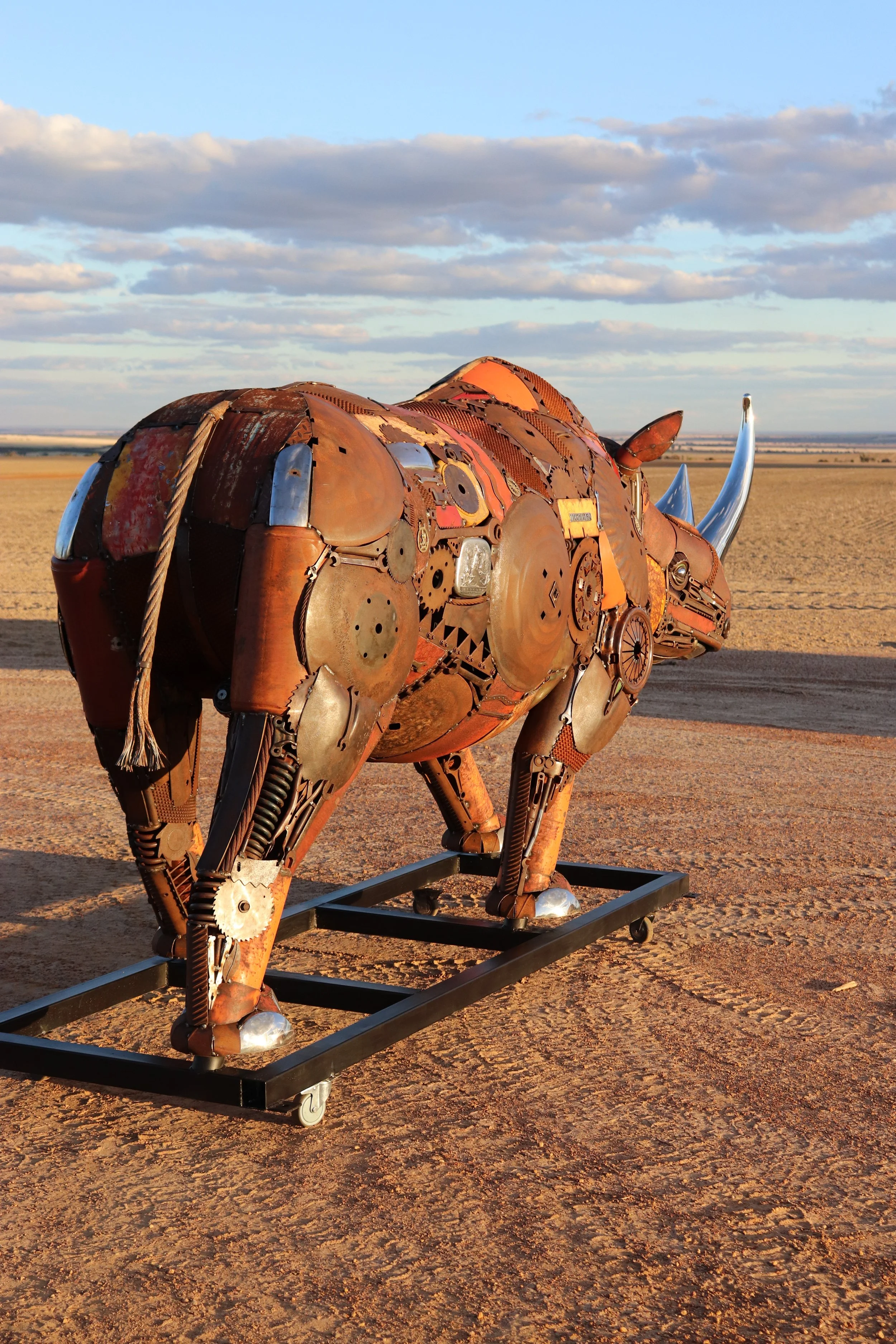 The Black Rhino — Jordan Sprigg Sculptures