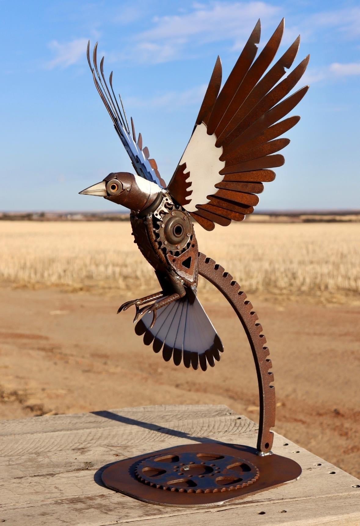 The Australian Magpie — Jordan Sprigg Sculptures
