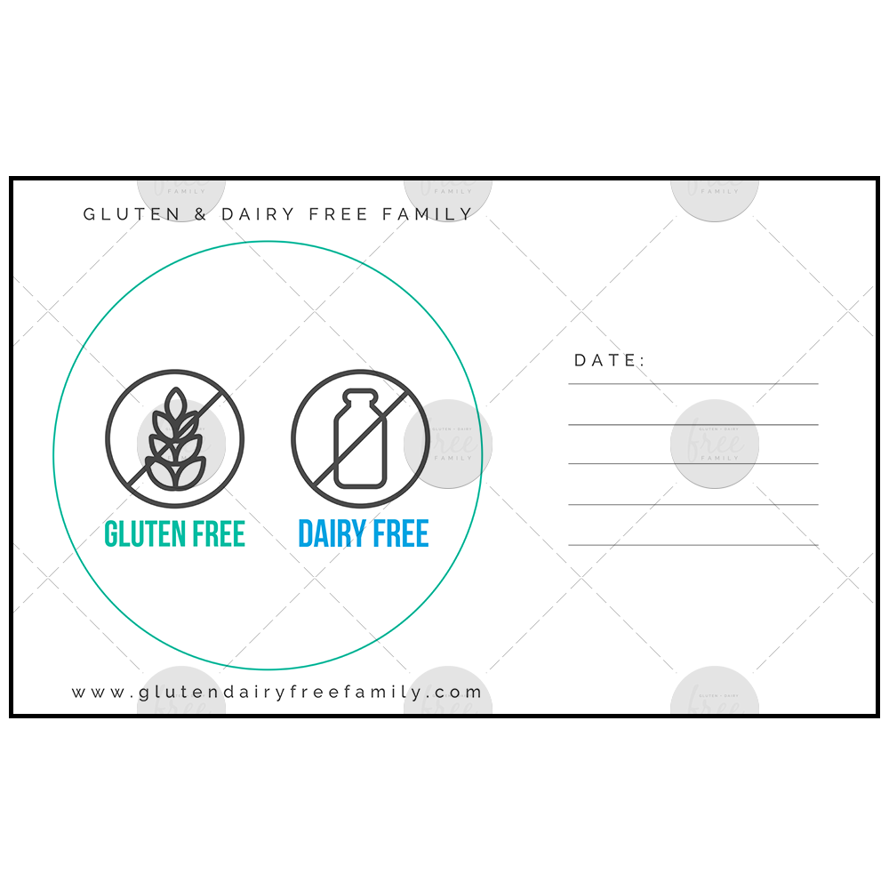 Dairy Free Symbol