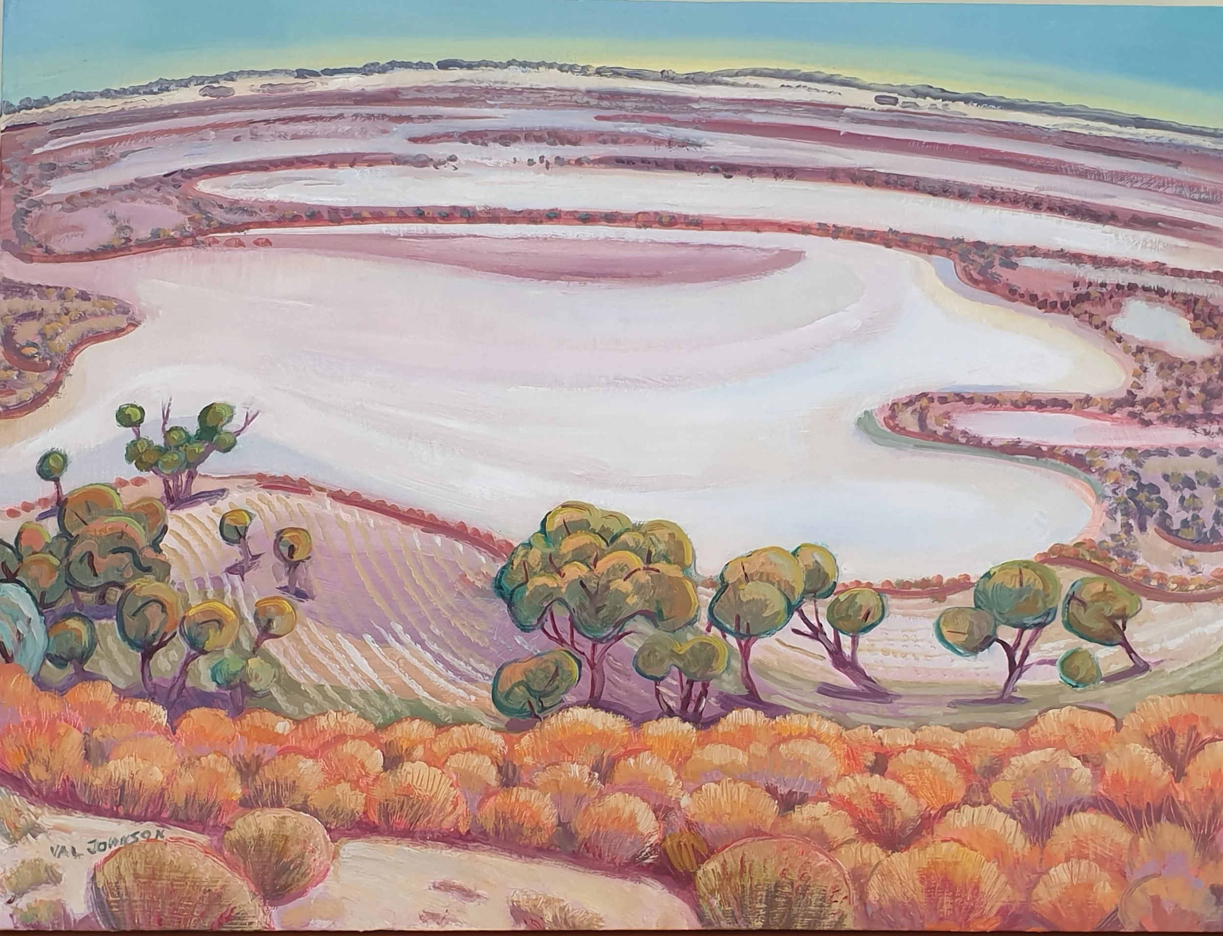 Valda Johnson, Meandering around the Murray — Strathnairn