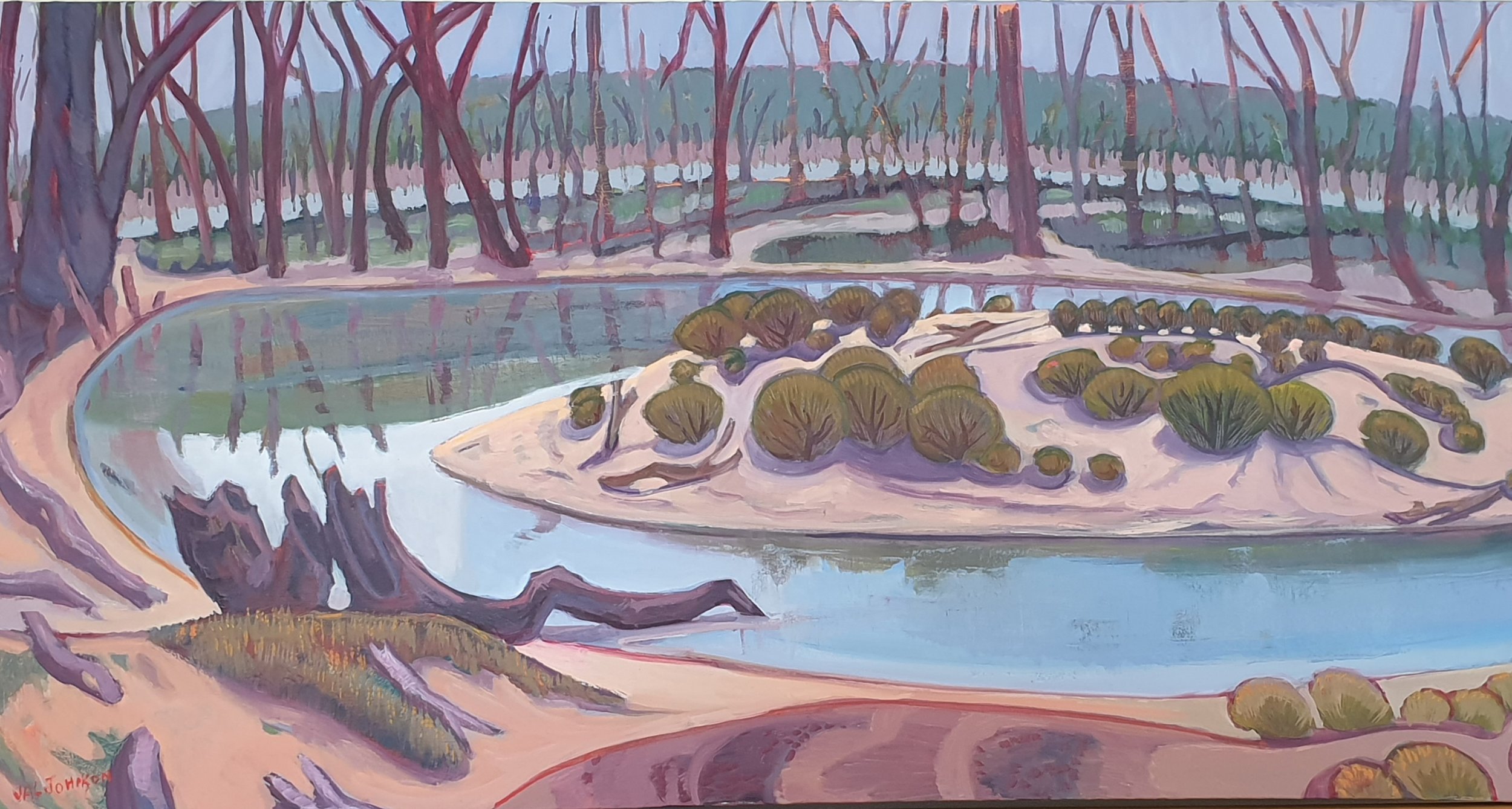 Valda Johnson, Meandering around the Murray — Strathnairn Arts