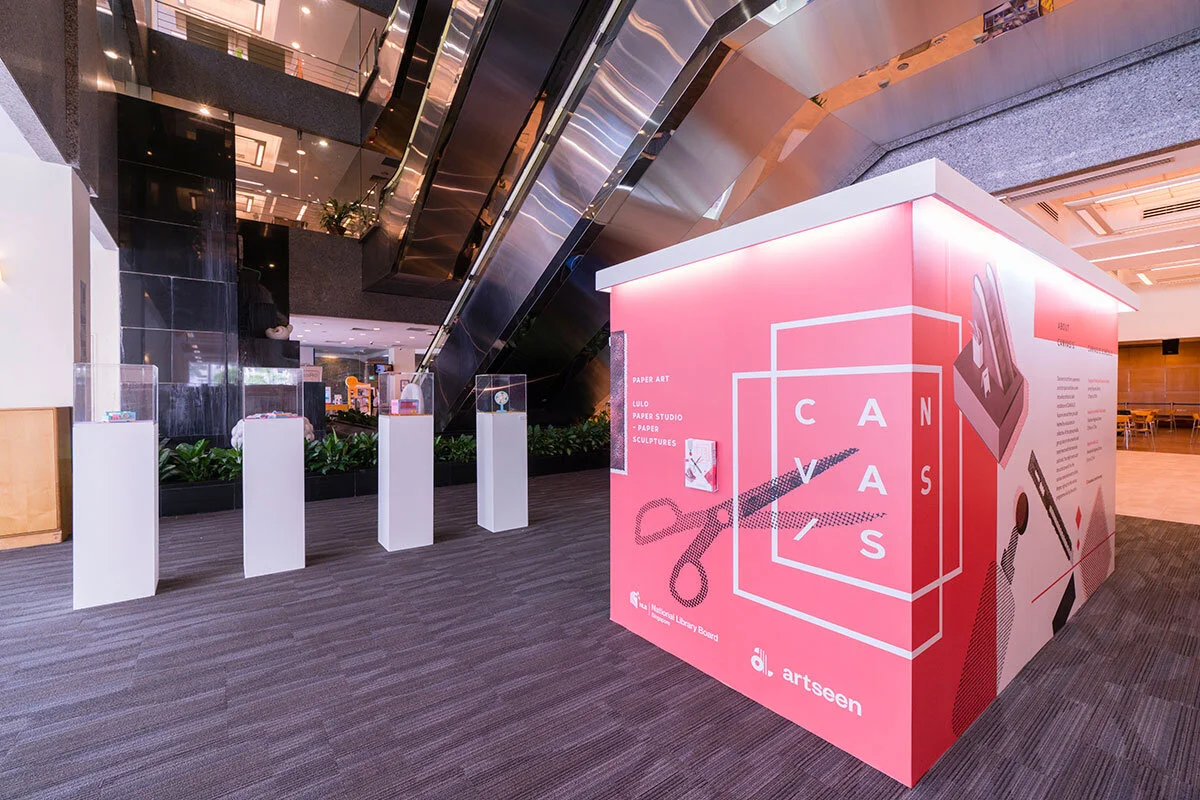 NLB CANVAS/S Exhibition — Lulo Paper Studio