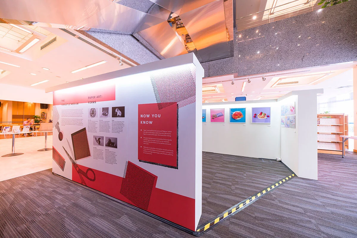 NLB CANVAS/S Exhibition — Lulo Paper Studio