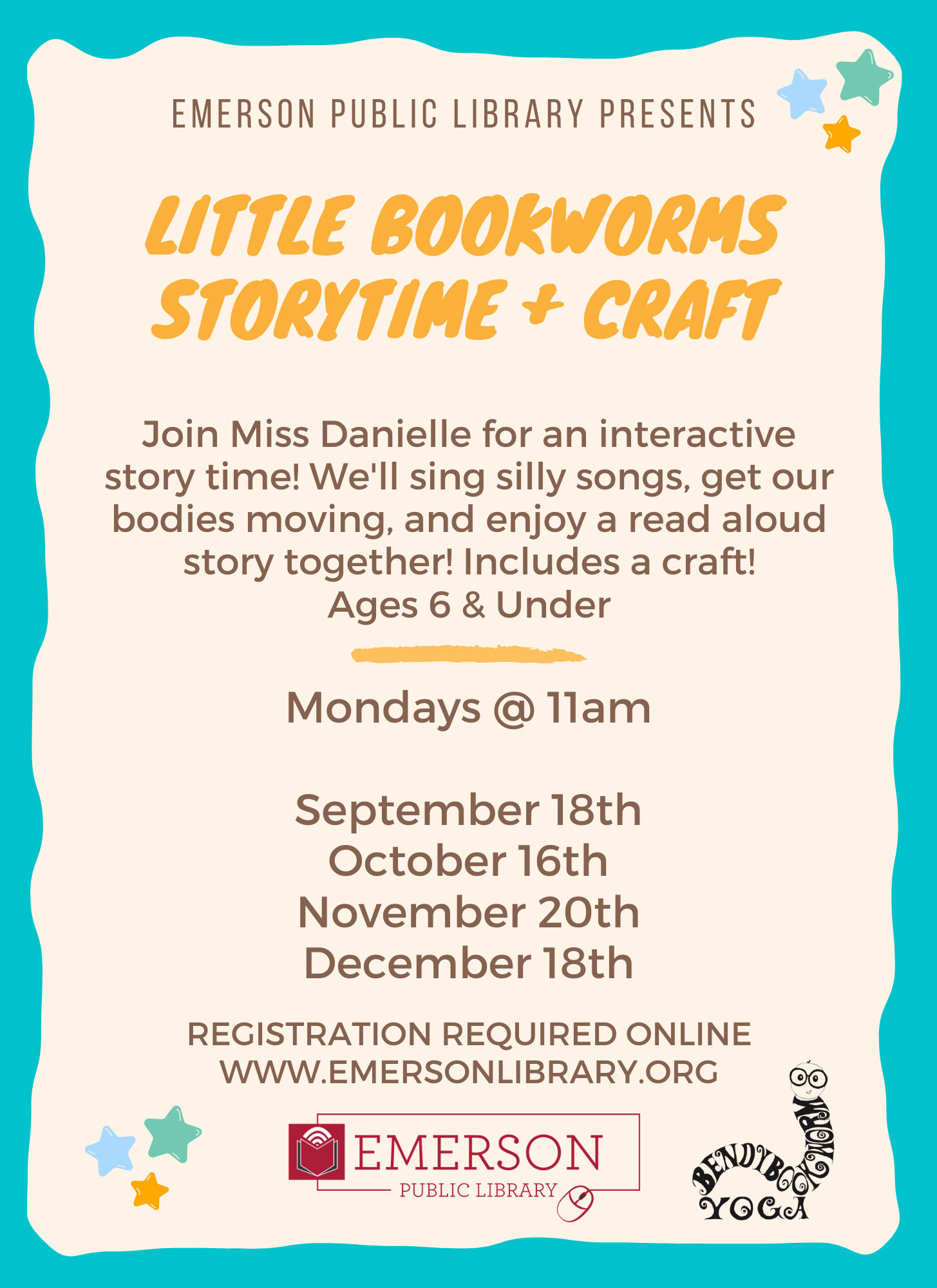 Kids Programs at The Emerson Public Library — Emerson Public Library of ...