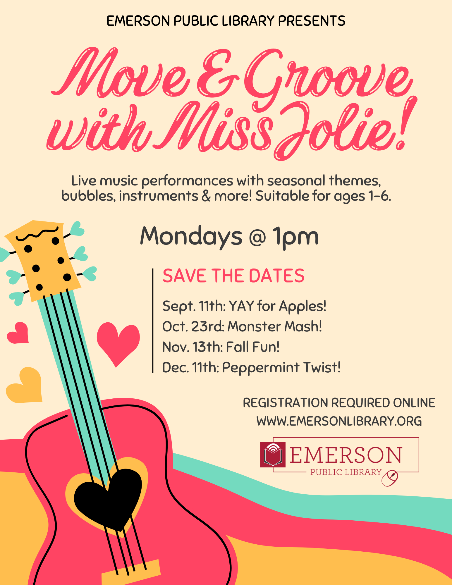 Kids Programs at The Emerson Public Library — Emerson Public Library of ...