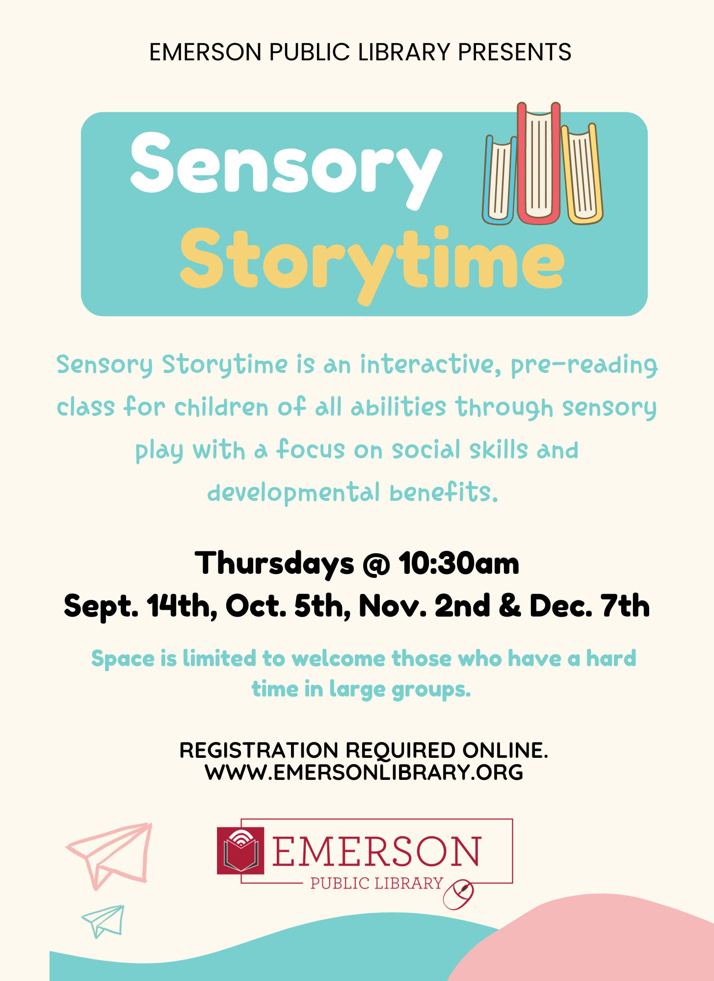 Kids Programs at The Emerson Public Library — Emerson Public Library of ...