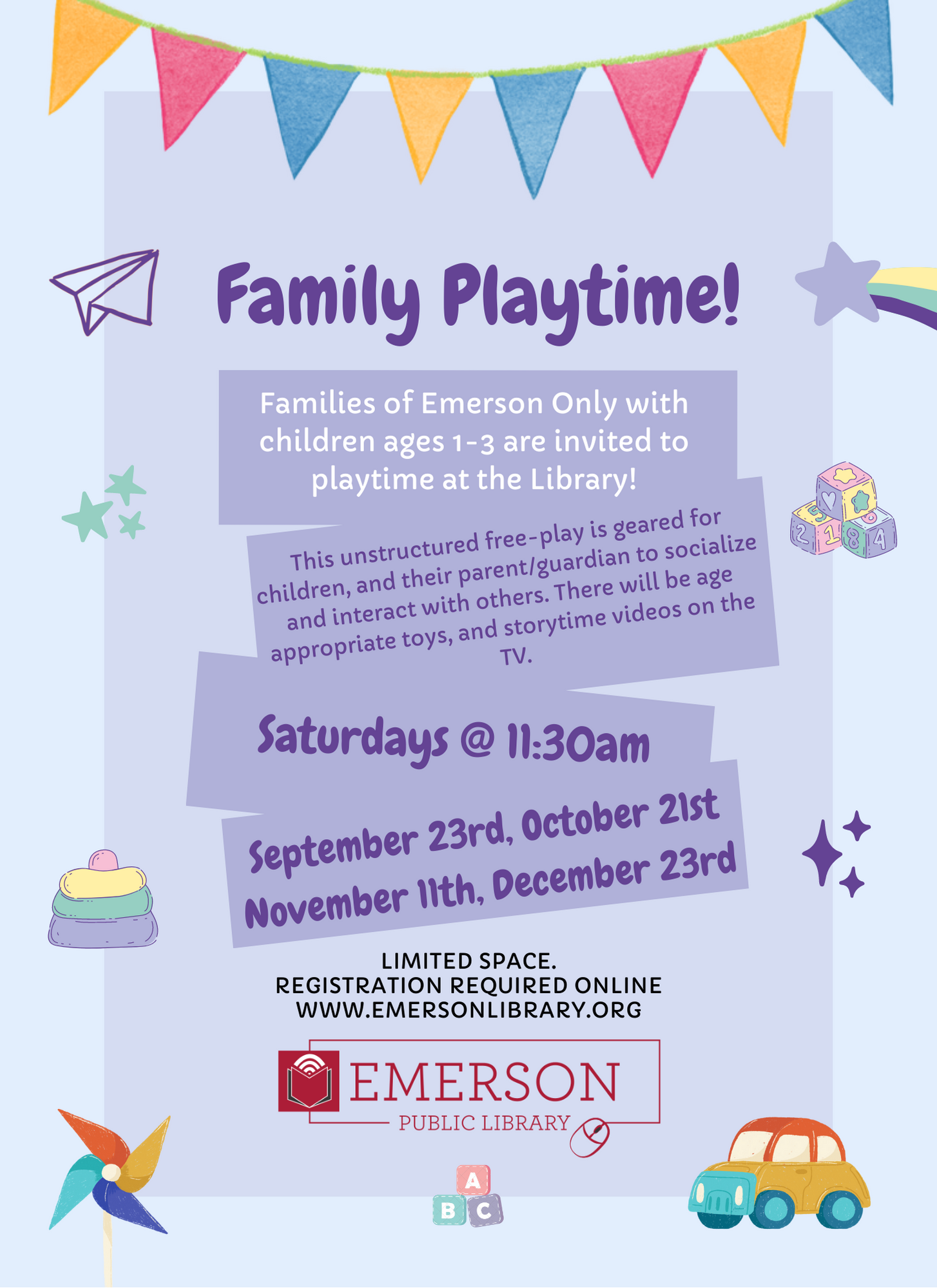 Kids Programs at The Emerson Public Library — Emerson Public Library of ...