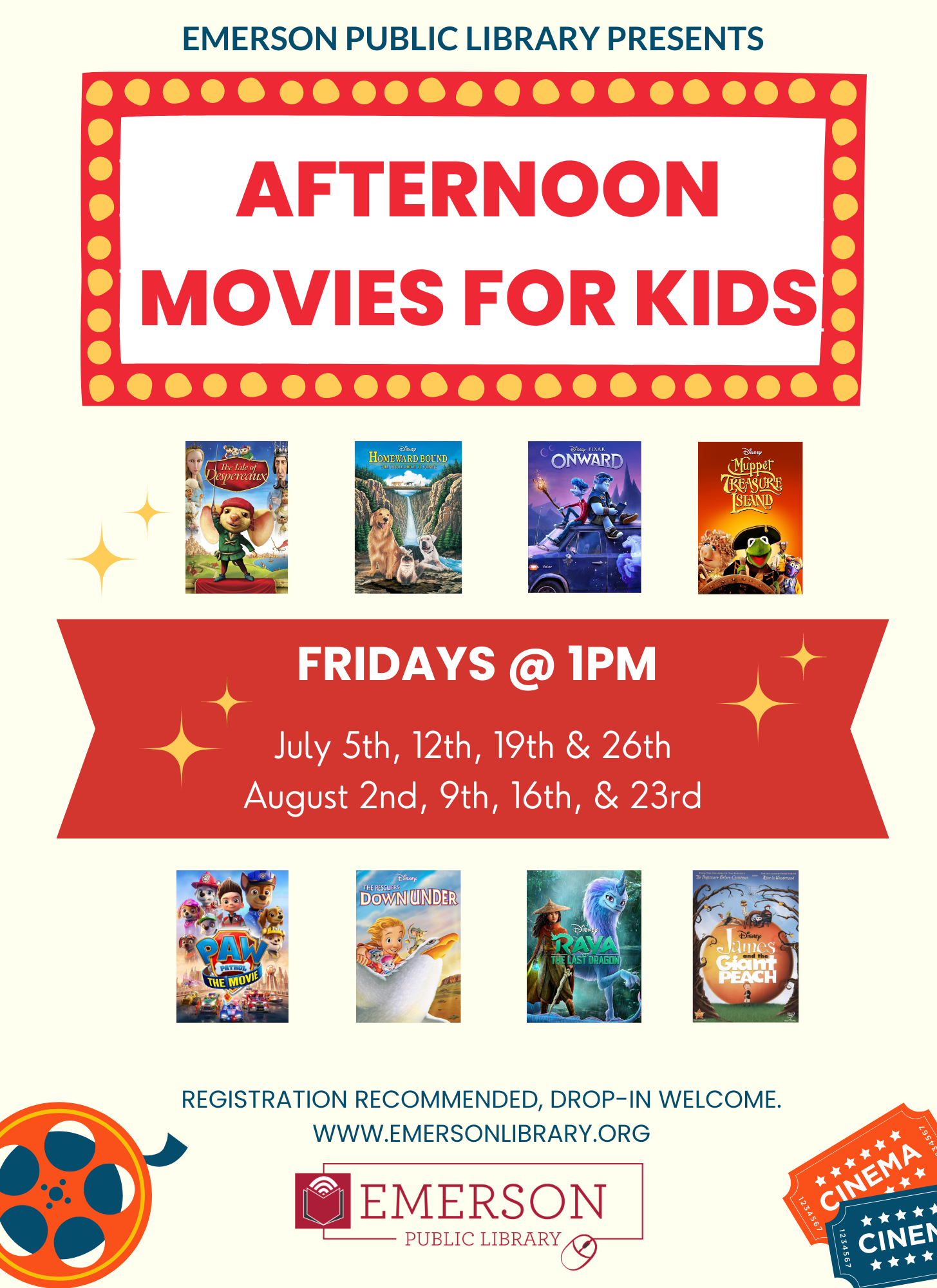 Kids Programs at The Emerson Public Library — Emerson Public Library of ...