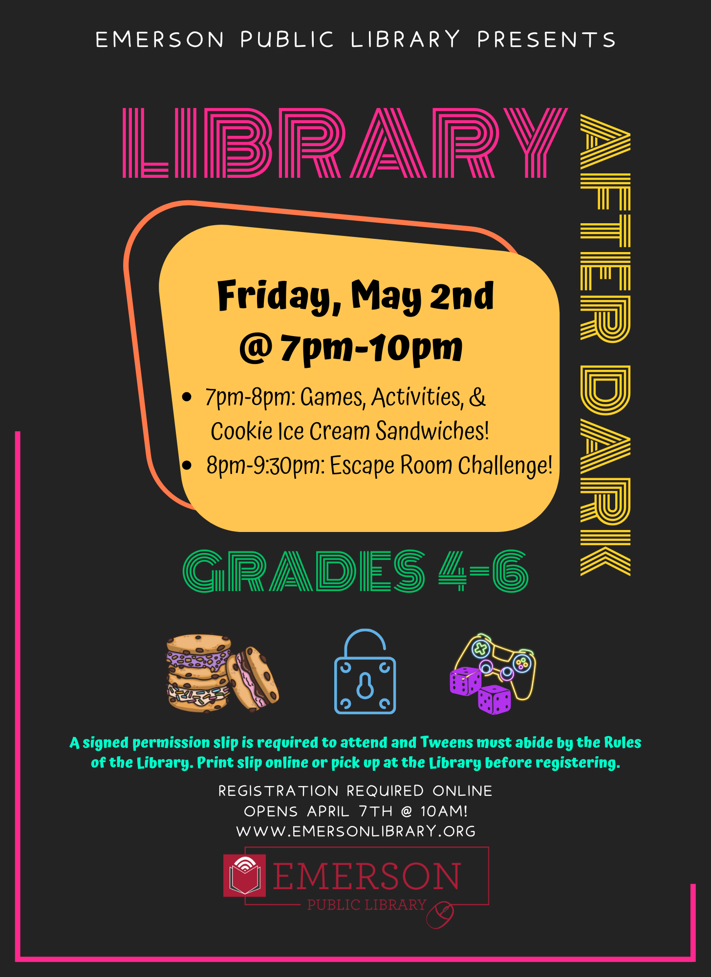 Kids Programs at The Emerson Public Library — Emerson Public Library of ...