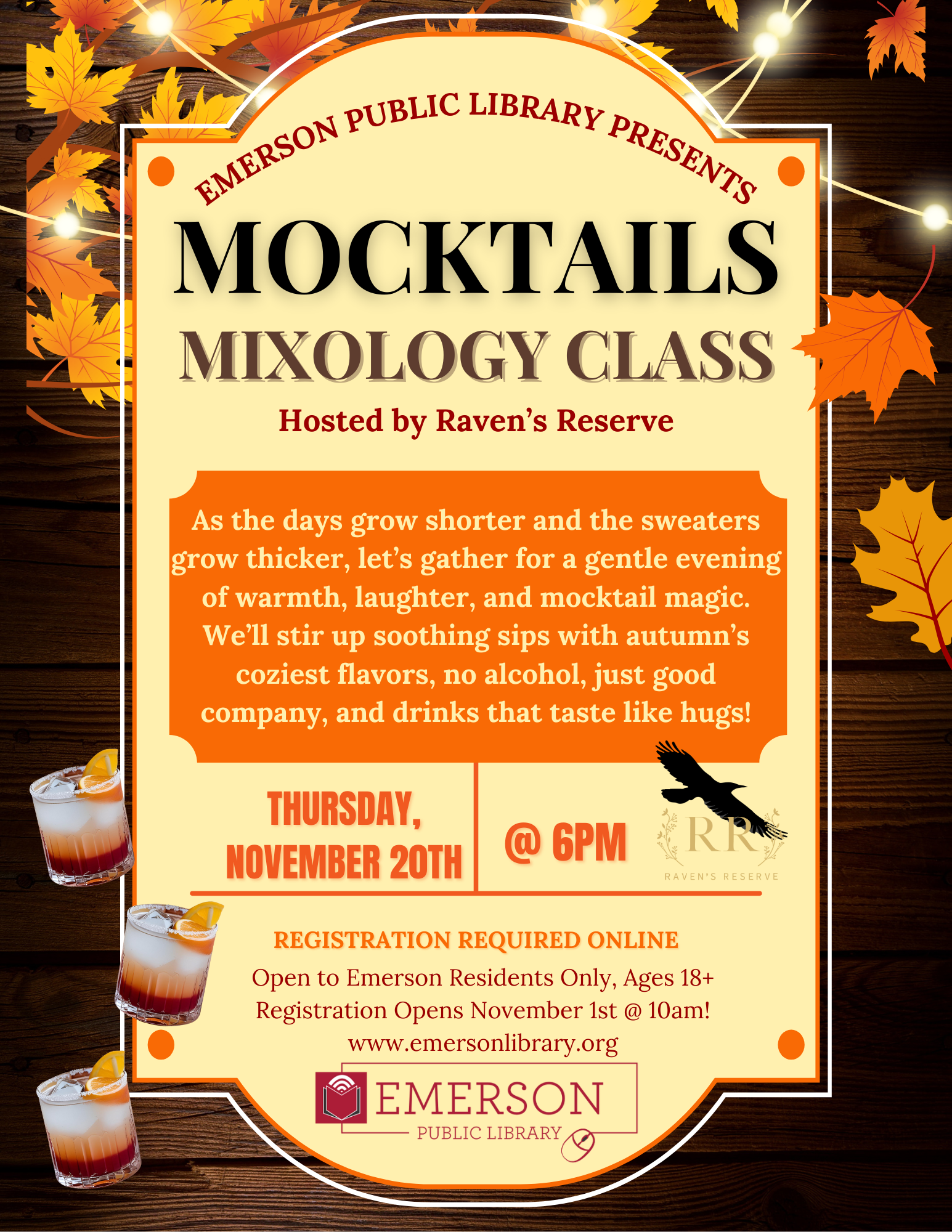 Adult Programs at The Emerson Public Library in New Jersey — Emerson ...