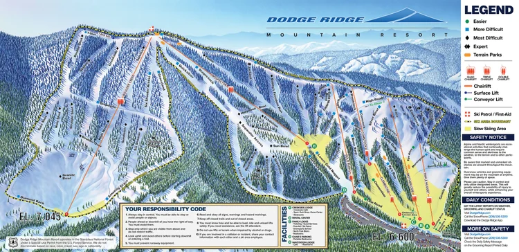 Dodge Ridge Ski Area Review | California — PeakRankings